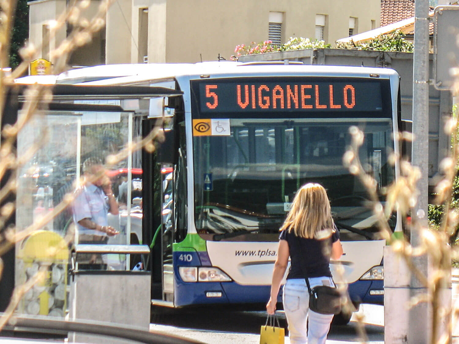 Buslinie 5 in Lugano - Linie 5