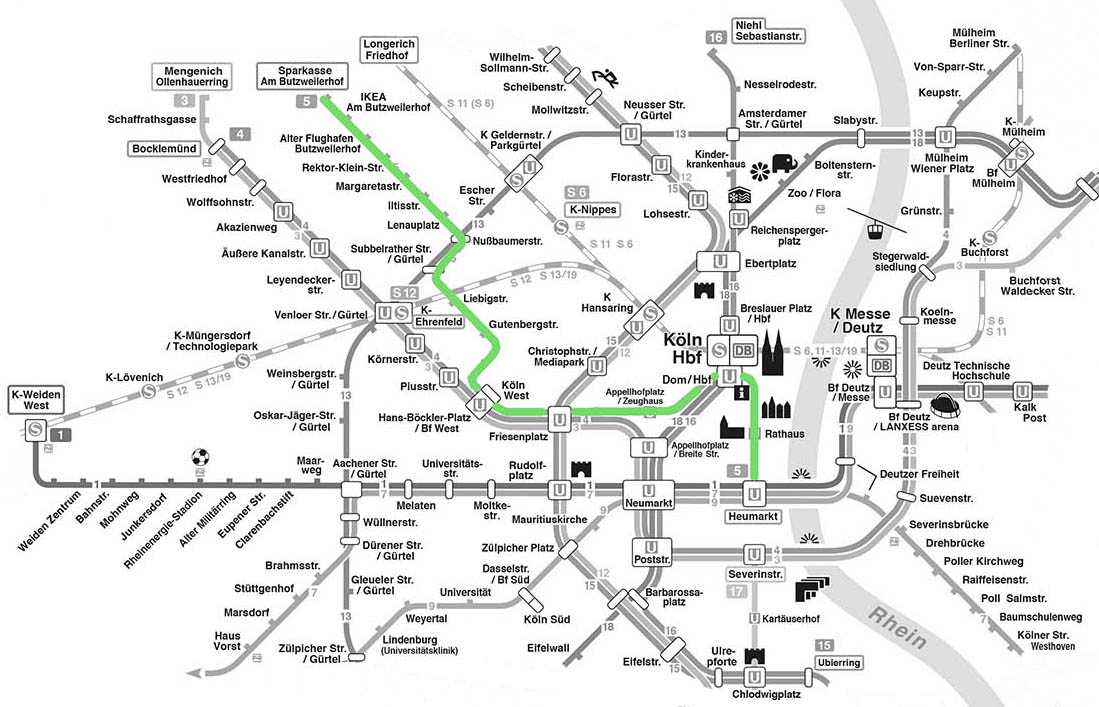 Köln - Linie 5