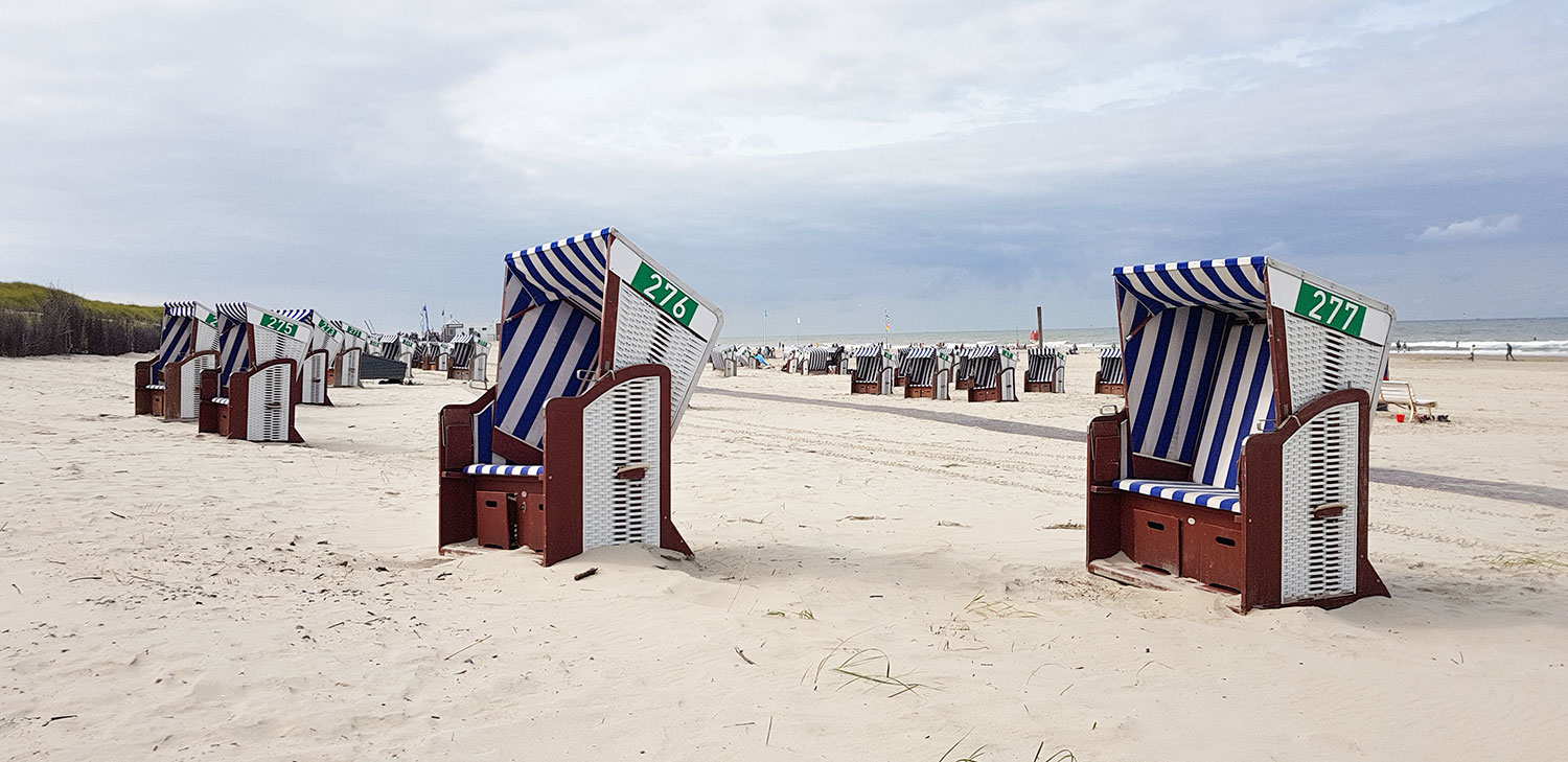 Glück pur! Übernachten im Schlafstrandkorb auf Norderney - Linie 5