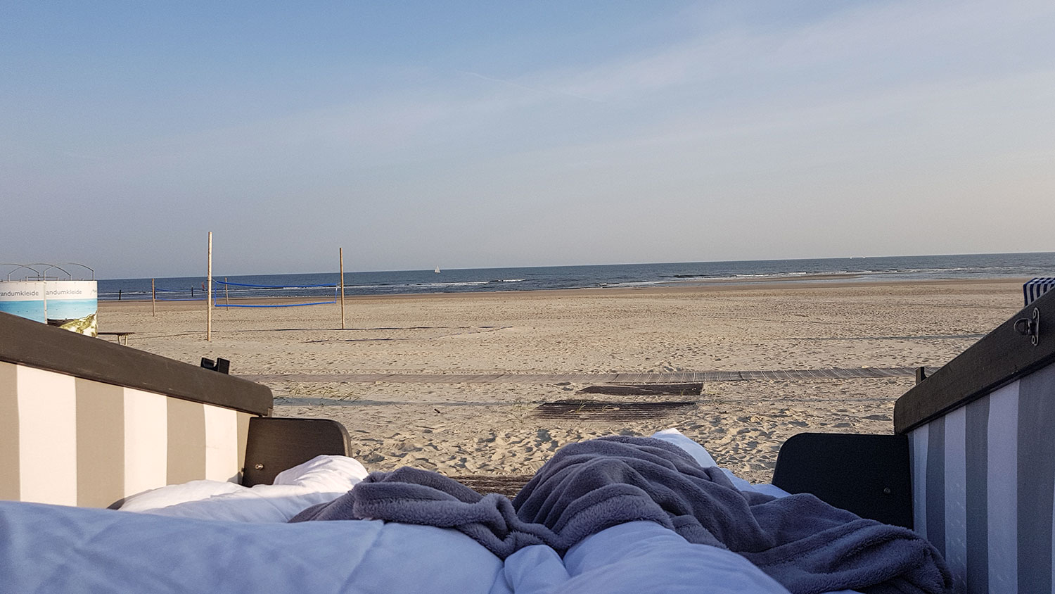 Glück pur! Übernachten im Schlafstrandkorb auf Norderney - Linie 5