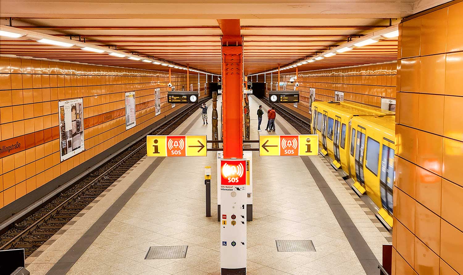 U5 in Berlin - jeder U-Bahnhof ist ein Unikat - Linie 5
