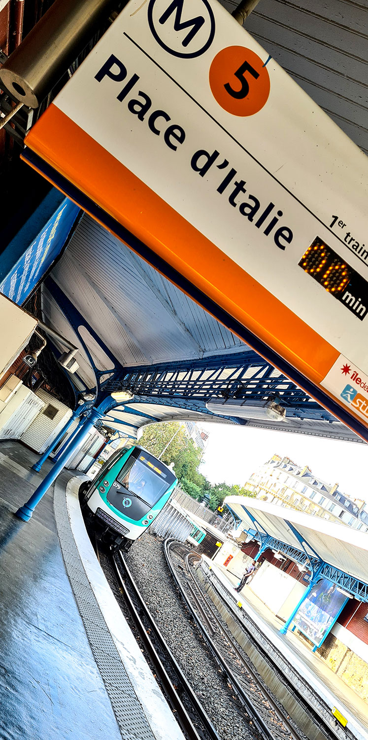 Metro fahren in Paris - so gehts - Linie 5