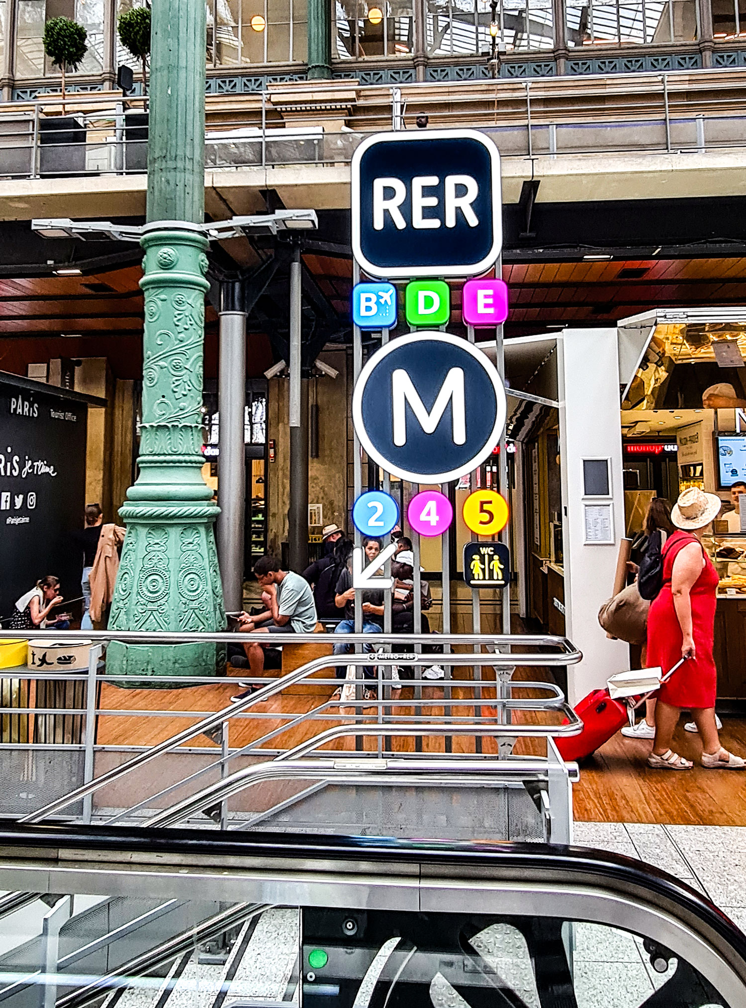 Metro fahren in Paris - so gehts - Linie 5