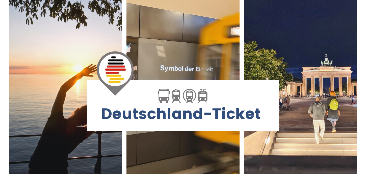 Mit dem Deutschlandticket auch 2024 für nur 49 Euro quer durchs Land ...